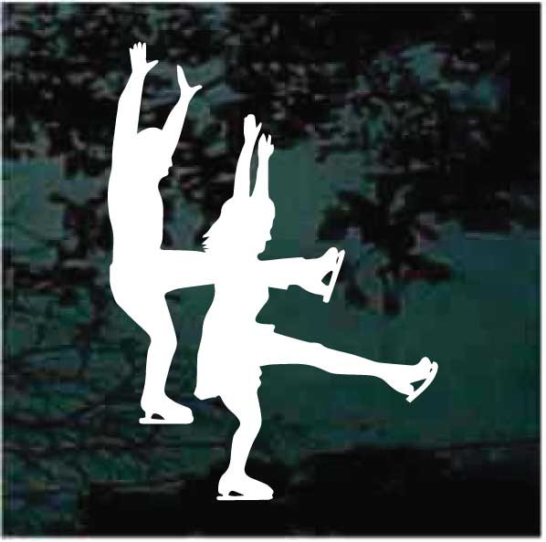 Ice Dance Car Decals & Window Stickers | Decal Junky