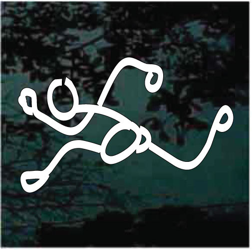 Stick Boy Runner Car Decals & Stickers | Decal Junky