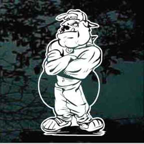 Tough Bulldog Car Decals & Window Stickers | Decal Junky