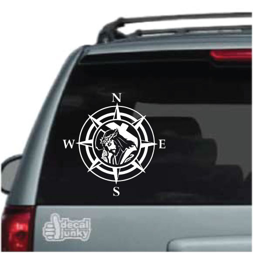 Jesus Christ Compass Decals & Stickers for Cars, Trucks, & Windows