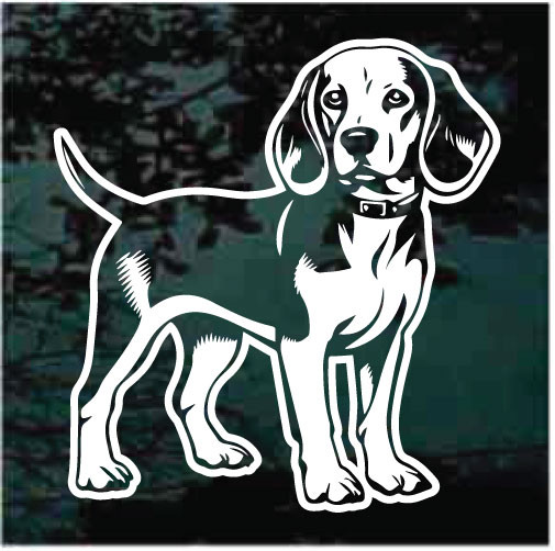 Pretty Beagle Decals Stickers for Cars Trucks Windows