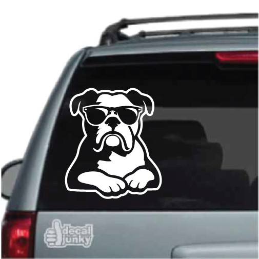 Cool Bulldog Decals & Stickers for Cars, Trucks, and Windows