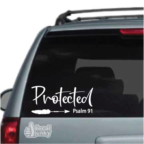 Psalm 91 Scripture Decals & Stickers