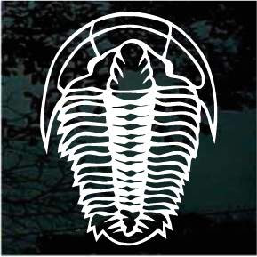 Trilobite Fossil Decals & Car Window Stickers | Decal Junky