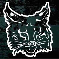 Wildcat Face Car Decals & Window Stickers | Decal Junky