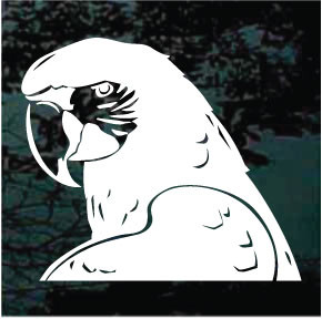 Macaw Car Window Decals & Stickers | Decal Junky