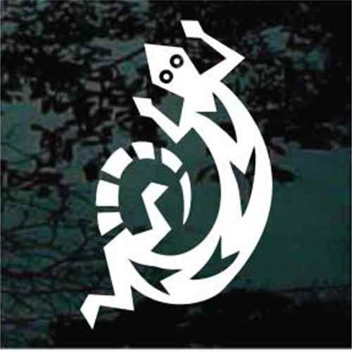 Petroglyph Lizard Car Decals & Window Stickers | Decal Junky