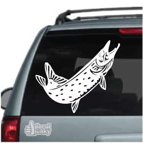 Northern Pike Decals & Stickers for Cars, Trucks, and Windows