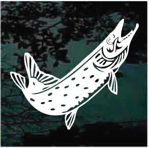 Northern Pike Decals & Stickers for Cars, Trucks, and Windows