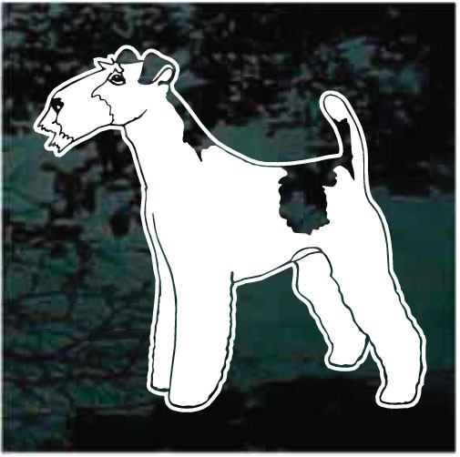 Wirehaired Fox Terrier Decals Stickers for Cars Trucks Windows