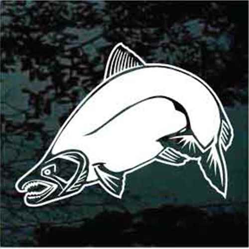 Salmon Decals & Salmon Fishing Car Window Stickers