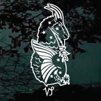 Capricorn Zodiac Sign Decals Stickers for Cars Trucks Windows