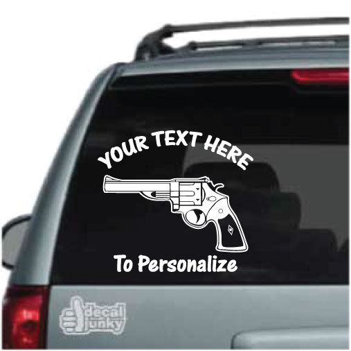 44 Magnum Gun Car Decals & Window Stickers | Decal Junky
