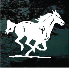 Running Horse Decals & Car Stickers | Decal Junky
