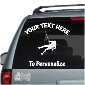 Extreme Rock Climbing Car Decals & Window Stickers | Decal Junky