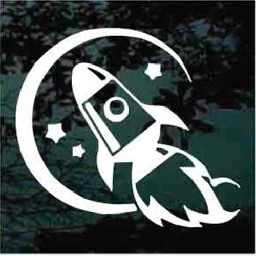 Rocket Decals Stickers - Decal Junky