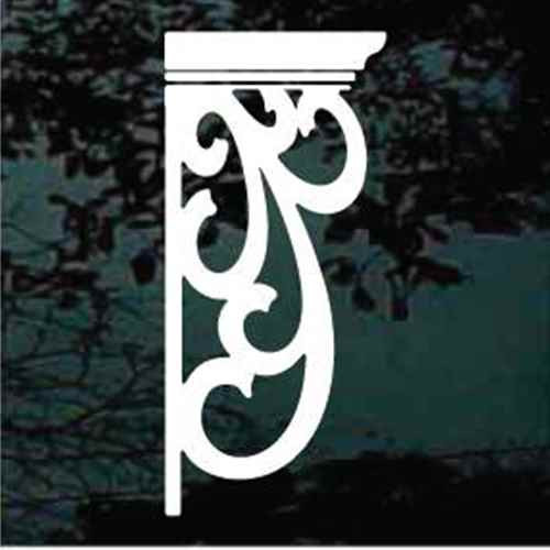 Decorative Corner Decals & Window Stickers Design #20 | Decal Junky