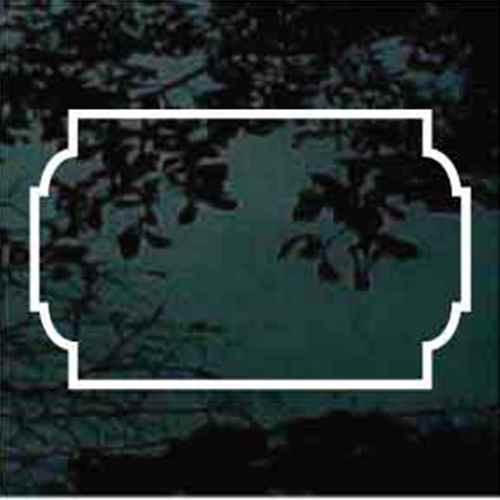 Decorative Border Window Decal and Car Sticker Design 08