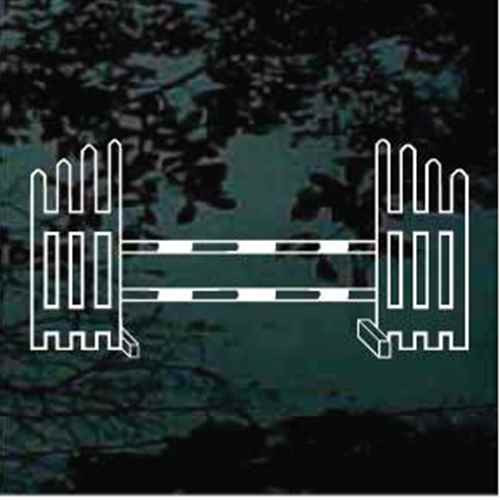 Dog Agility Jump Decals Car Window Stickers - Decal Junky
