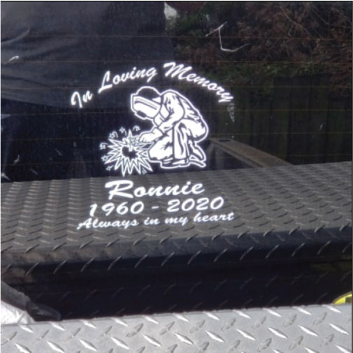 Welder Welding Decals & Window Stickers Personalized | Decal Junky