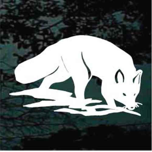 Trailing Fox Decals & Car Window Stickers | Decal Junky