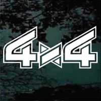 Detailed 4x4 Truck Decals & Stickers | Decal Junky