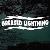Greased Lightning Decals Custom Vinyl Stickers | Decal Junky