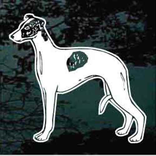 Whippet Standing Car Window Decals & Stickers | Decal Junky