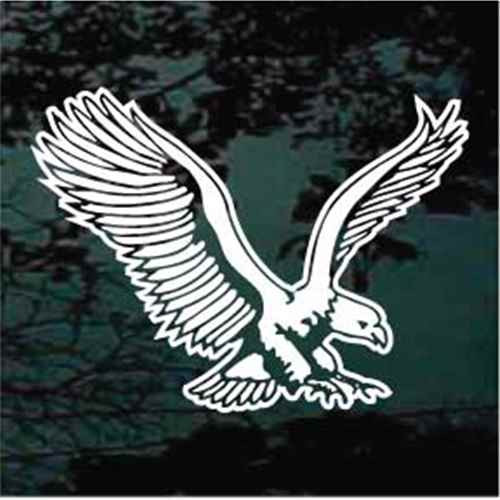Eagle In Flight Decals & Car Window Stickers | Decal Junky