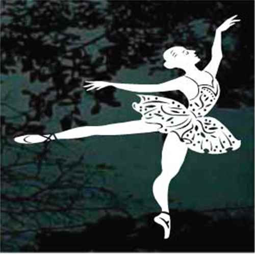 Iconic Ballet Dancer Decals & Car Window Stickers | Decal Junky