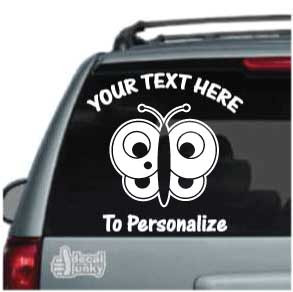 Butterfly Icon Car Decals & Window Stickers | Decal Junky