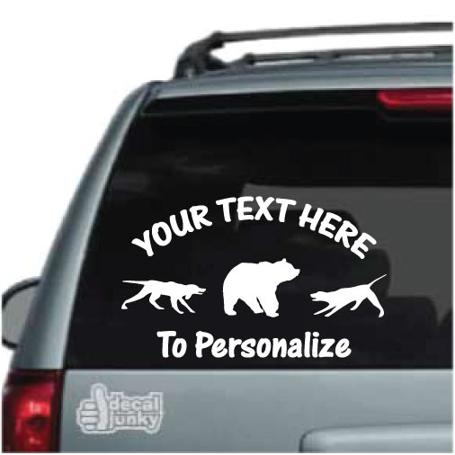 Bayed Bear Decals & Stickers for Cars Trucks Windows
