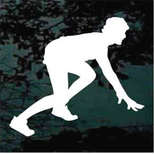 On Your Mark Runner Car Decals & Window Stickers | Decal Junky
