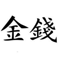 Chinese Tattoo Money Decals Stickers for Cars Trucks Windows