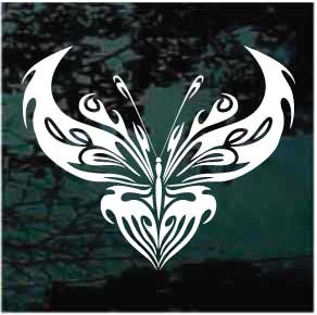 Delightful Tribal Butterfly Decal & Window Sticker | Decal Junky