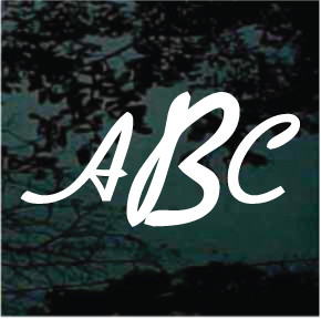 Monogram Decals Huntston Monogram Decal Junky