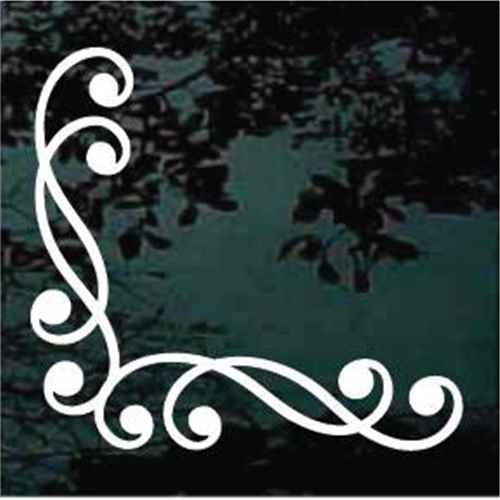Corner Decals & Window Stickers - Corner Decal Design #29