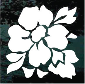 Floral Design Window Decals & Stickers - Decal Junky