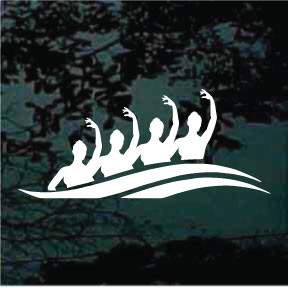 Synchronized Swimming Car Decals & Window Stickers | Decal Junky