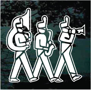 Marching Band Decals Stickers for Cars Trucks Windows