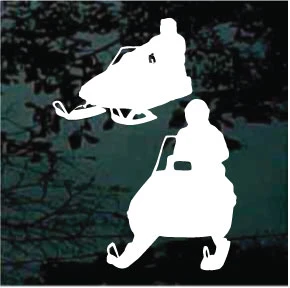 Snowmobile 03 Decal & Window Sticker