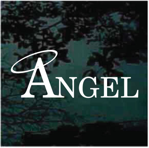 Angel With Halo Decals & Stickers | Decal Junky