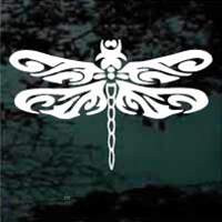 Tribal Art Dragonfly Decals & Car Window Stickers | Decal Junky