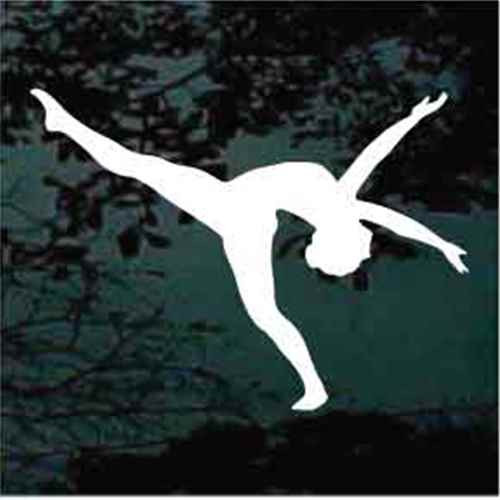 Ballet High Kick Ballerina Decals & Car Window Stickers | Decal Junky
