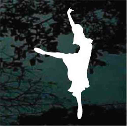 Ballerina Dance Decals & Car Window Stickers | Decal Junky