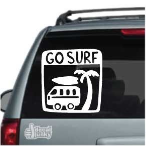 Go Surf Decal & Car Window Sticker | Decal Junky