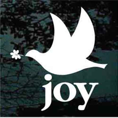 Joy Dove Decals & Vinyl Dove Stickers