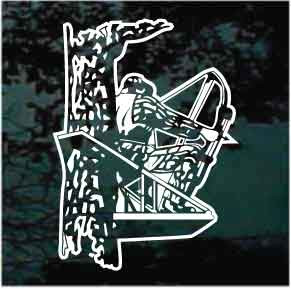 Bow Hunting Bow Hunter Car Decals & Window Stickers | Decal Junky