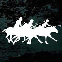 Horse Polo 05 Decals & Stickers for Cars, Trucks, & Windows