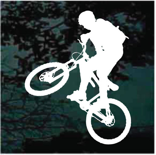 BMX Trick Rider Car Decals & Window Stickers | Decal Junky